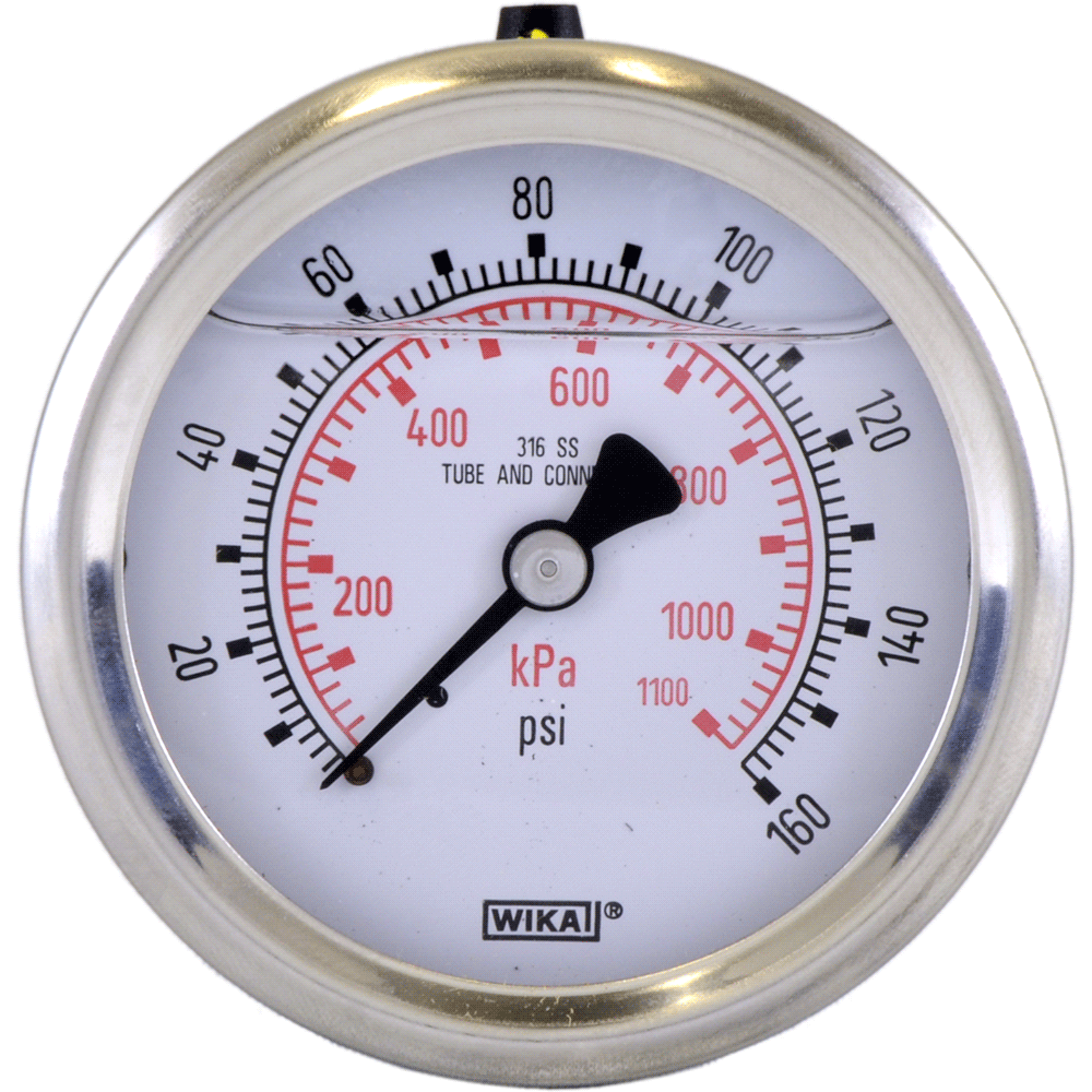 WIKA 233.53 Series Pressure Gauge | Yodify.com